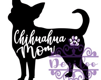 Dog Mom Cursive Svg - Etsy