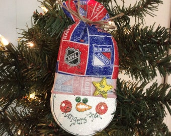 New York Rangers Ornament - Etsy