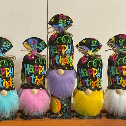 Gnomes Happy Spring Sign 13.25hx5.75l Happy - Etsy