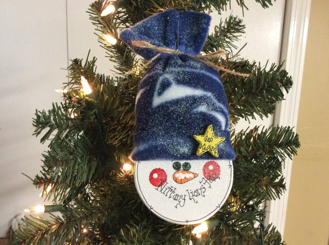 Penn State Nittany Lions Snowman Ornament - Etsy