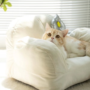 Single Cat Sofa Bed, Pet Sofa, Cat Bed, Cat Couch, Cat Furniture, Pet ...