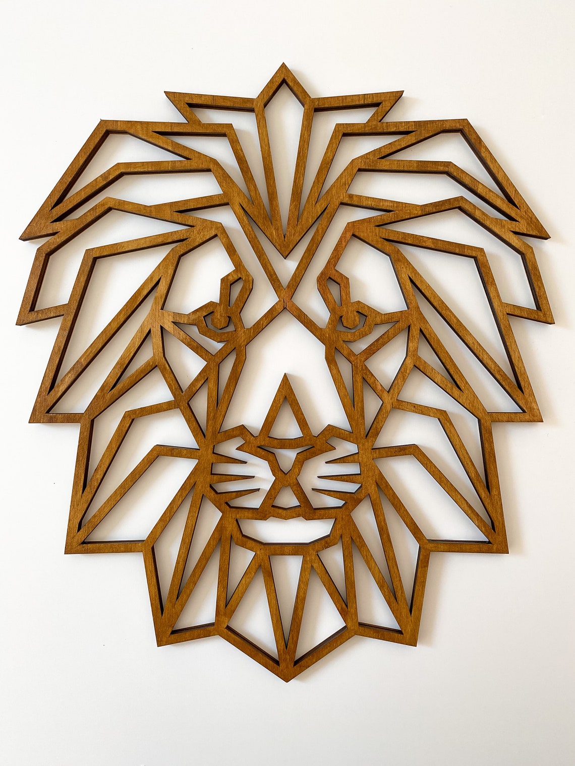 Set of 3 Geometric Animals Nursery Wall Art Decor Home Wall - Etsy