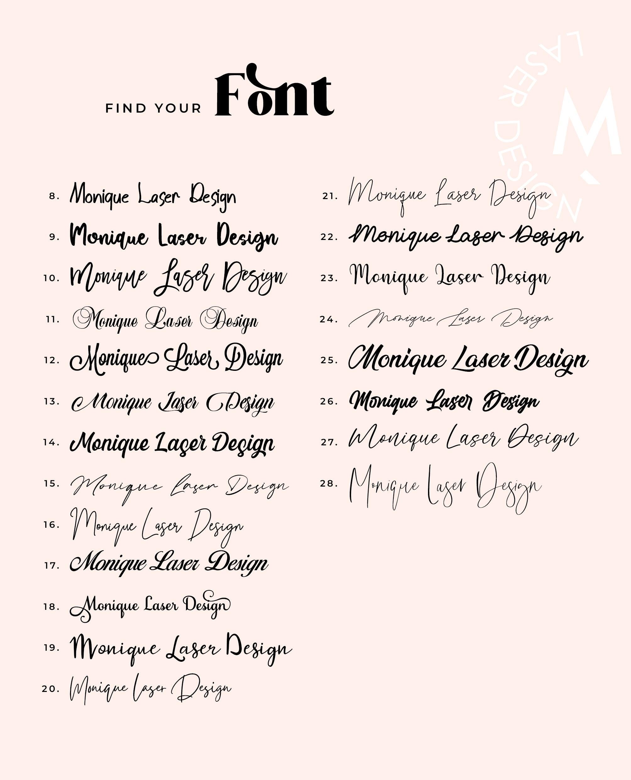 First and Middle Sign Name - Gold Mirror Name Sign - Custom Name Sign ...