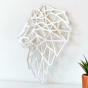 Geometric Safari Animals Wall Decor, Geometric Elephant Nursery Wall ...
