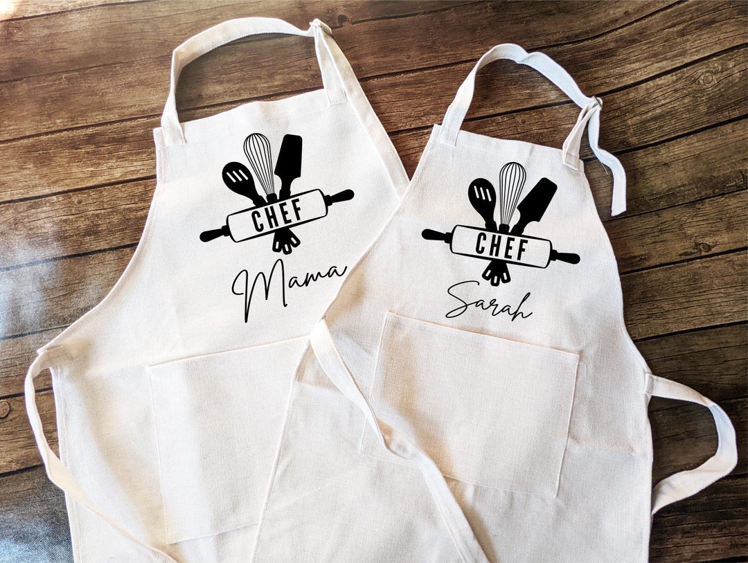 Little Chef Apron for Kids Sous Chef Apron Chef Apron for Women With ...