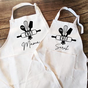 Little Chef Apron for Kids Sous Chef Apron Chef Apron for Women With ...