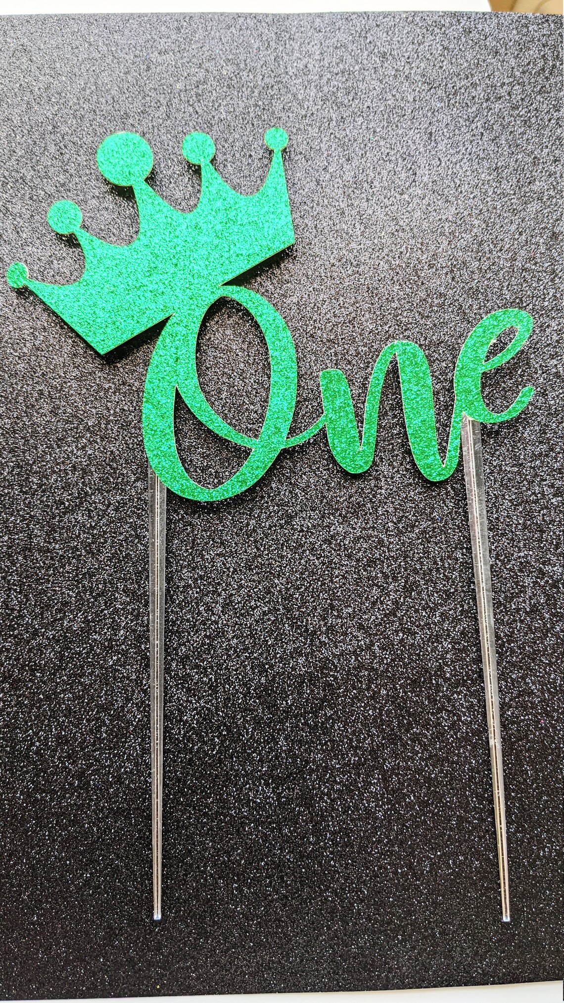 Custom Number With Crown Cake Topper Custom Birthday Cake - Etsy