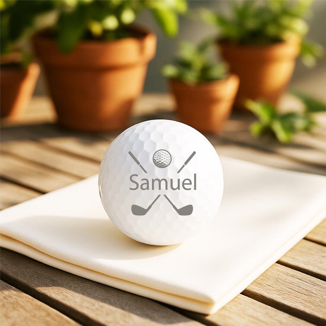 Personalized Golf Balls | Custom Engraved Golf Ball Favors | Wedding ...