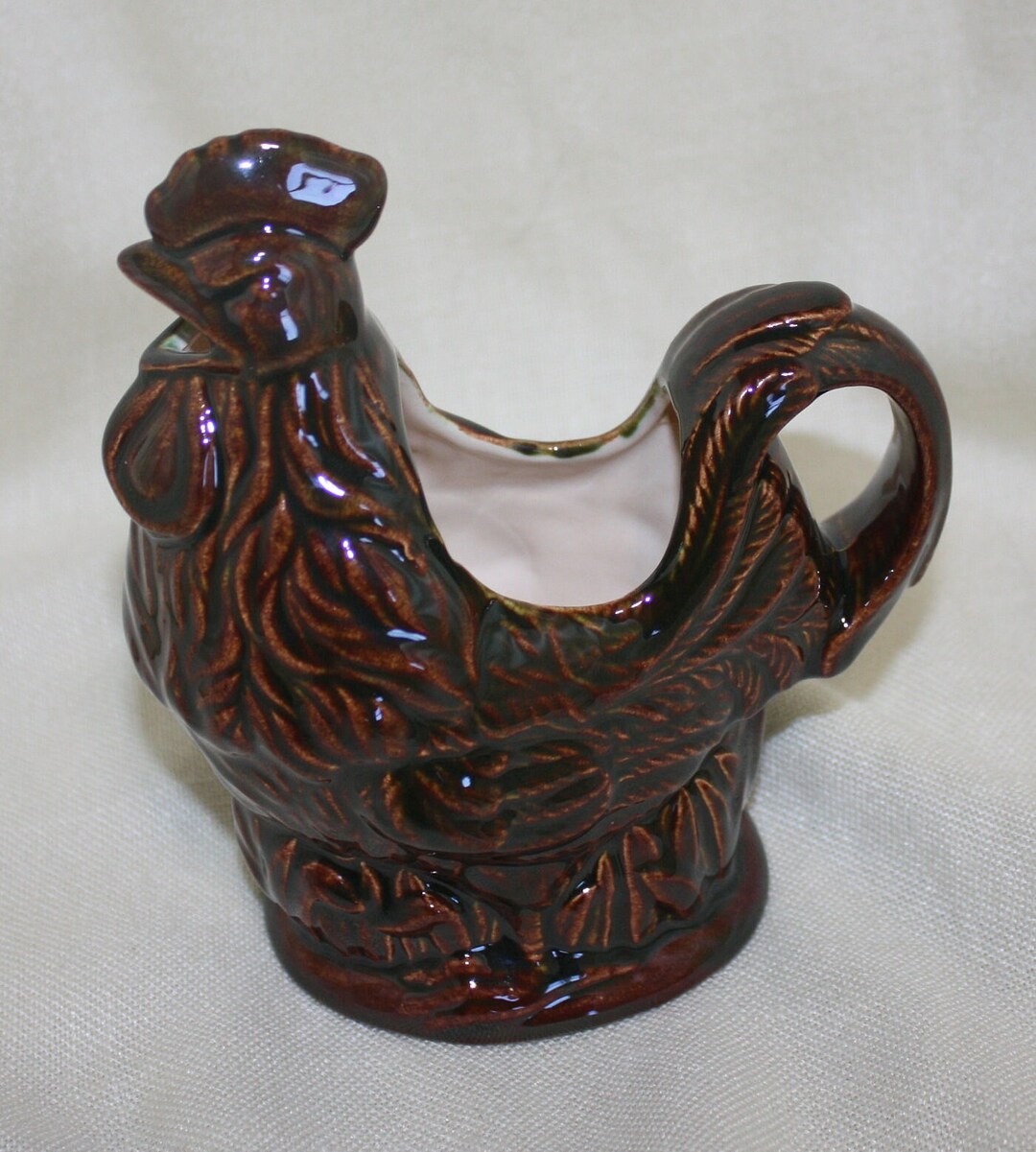 Ceramic Chicken Rooster Creamer - Etsy