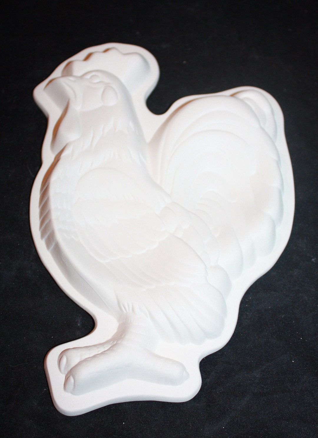 Ceramic Rooster Spoon Rest - Paint Your Own Bisque! - Etsy
