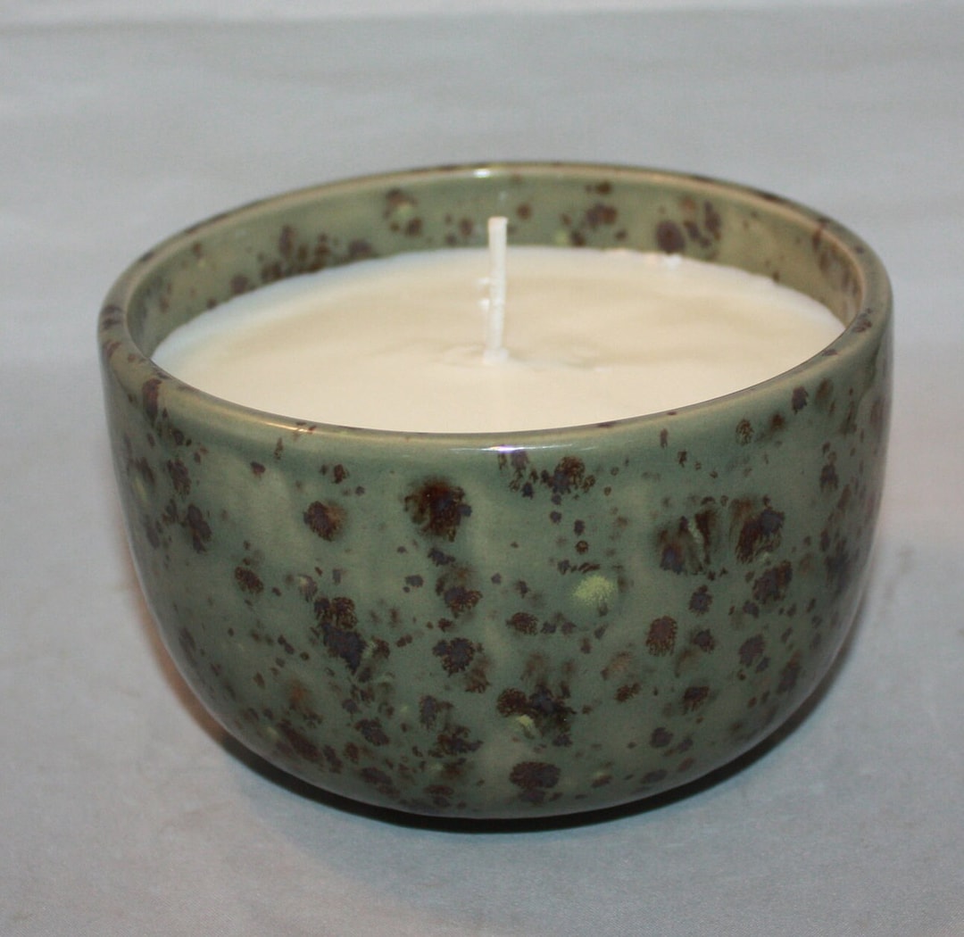 Ceramic Large Modern Bowl Candle - Etsy