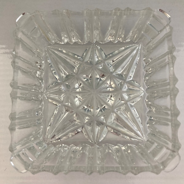 Cut Glass Tray - Etsy