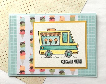 Ice Cream Water Color - Etsy