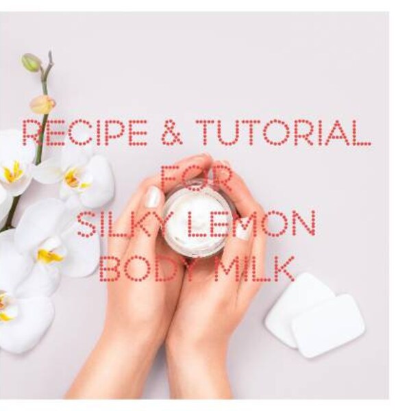 Digital Recipe for Emulsified Body Buttercream Tutorial, Bath and Body ...