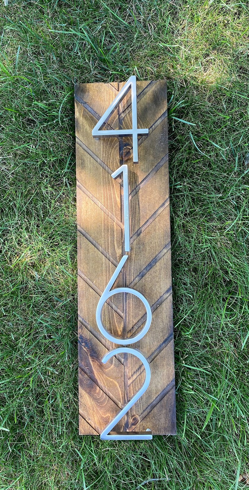 Custom Made Address Board - Etsy