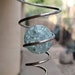 Wind Spinner Spinners Chimes Clear Cracked Glass Ball Spiral Tail Wind ...