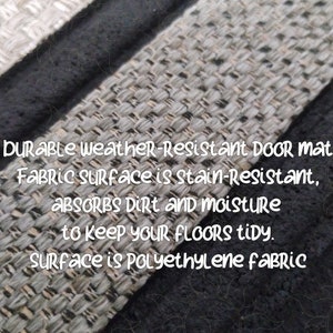 Boxer Doormat Dog No Need to Knock Welcome Mat Heavy Duty Rubber Backed ...