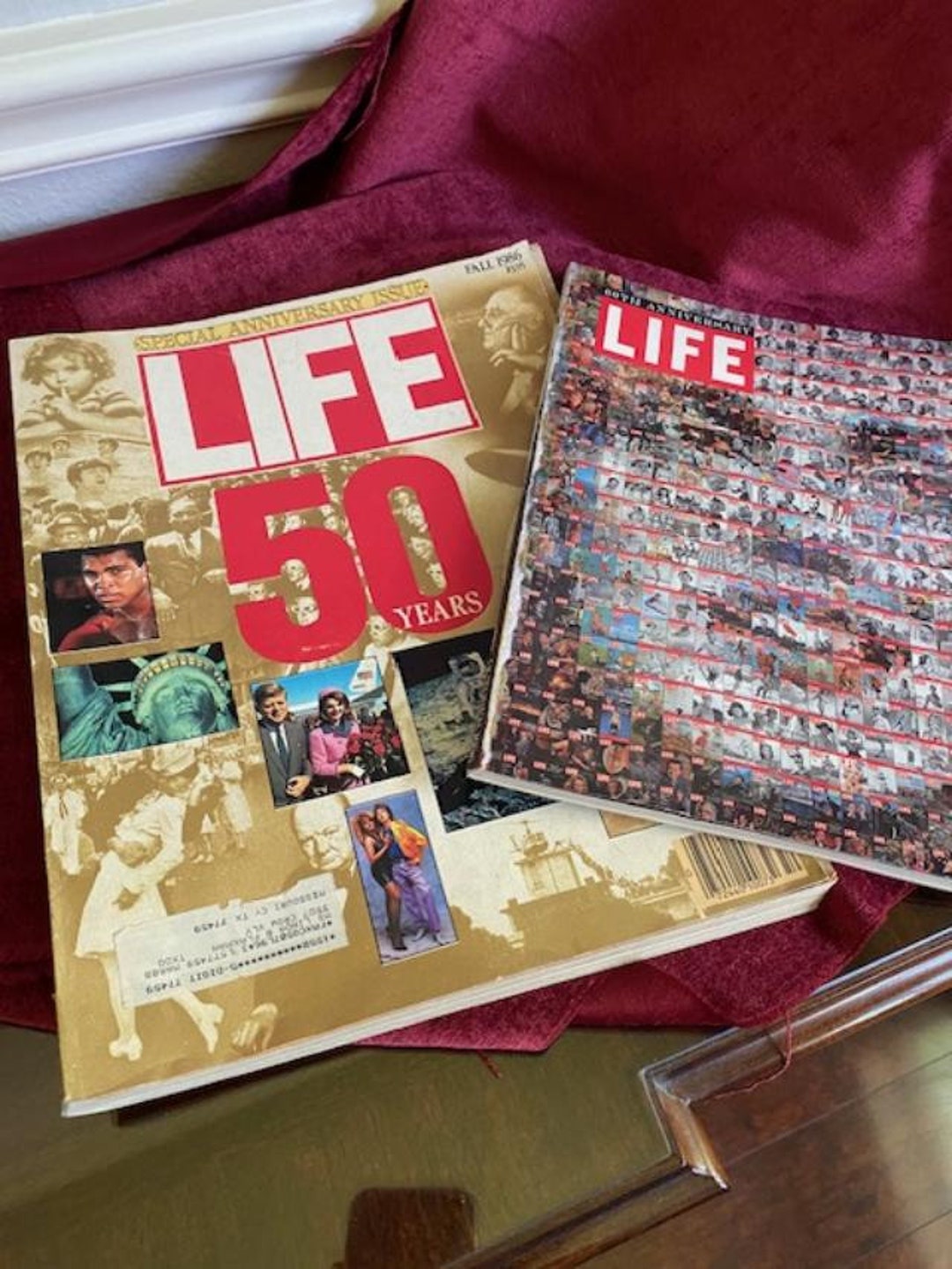 Life Magazine 50th and 60th Anniversary Editions - Etsy