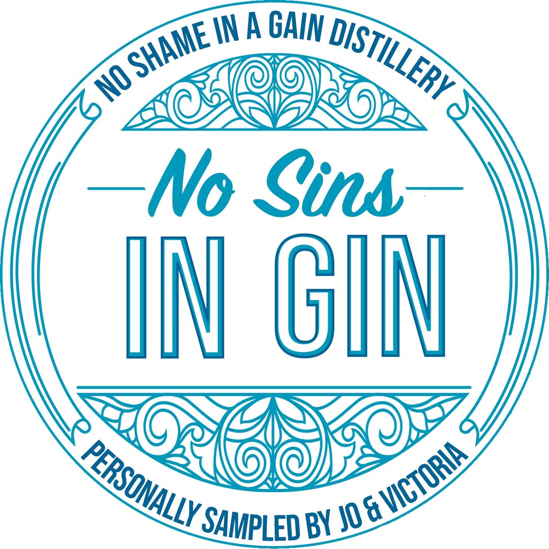 No Sins in Gin Sticker! - Etsy
