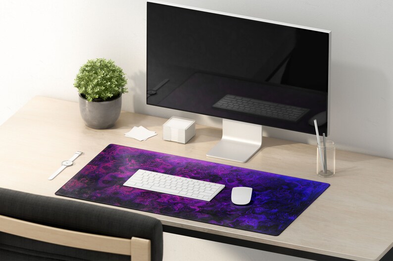 Psychedelic Desk Mat Psychedelic Extra Large Mouse Mat - Etsy