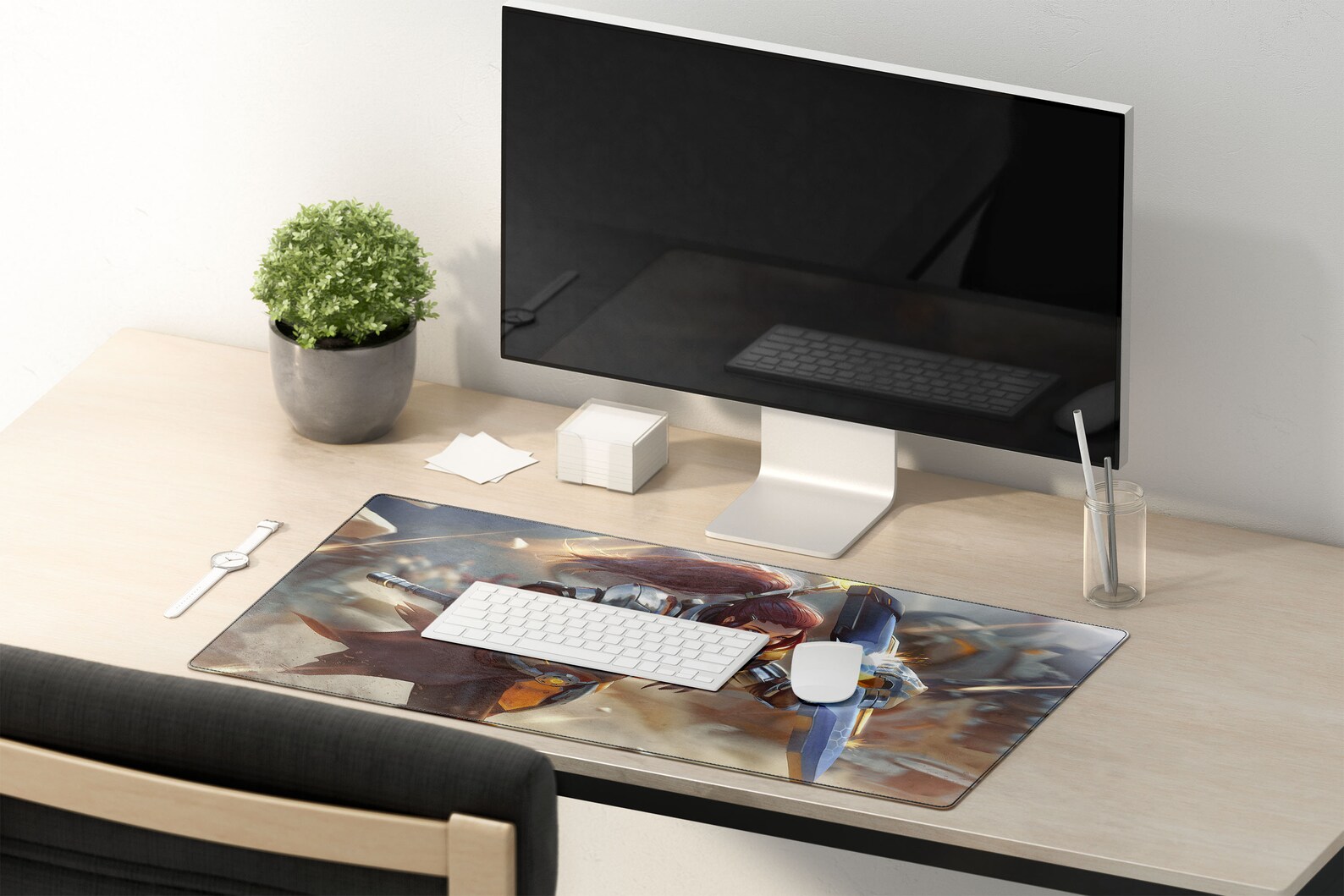 Brigitte Overwatch Gaming Mouse Pad Brigitte Overwatch Large | Etsy