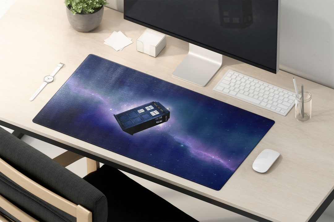 TARDIS Doctor Who Desk Mat Alfombrilla de ratón extra grande - Etsy España