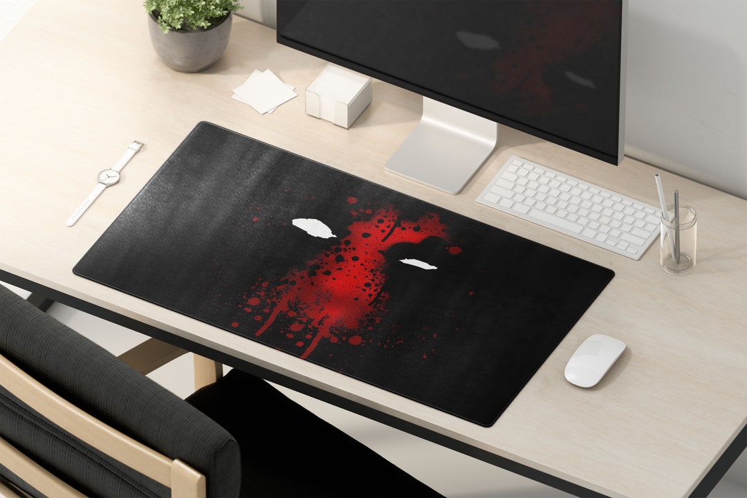 Deadpool Desk Mat Deadpool Mouse Pad Deadpool Extra Large - Etsy UK