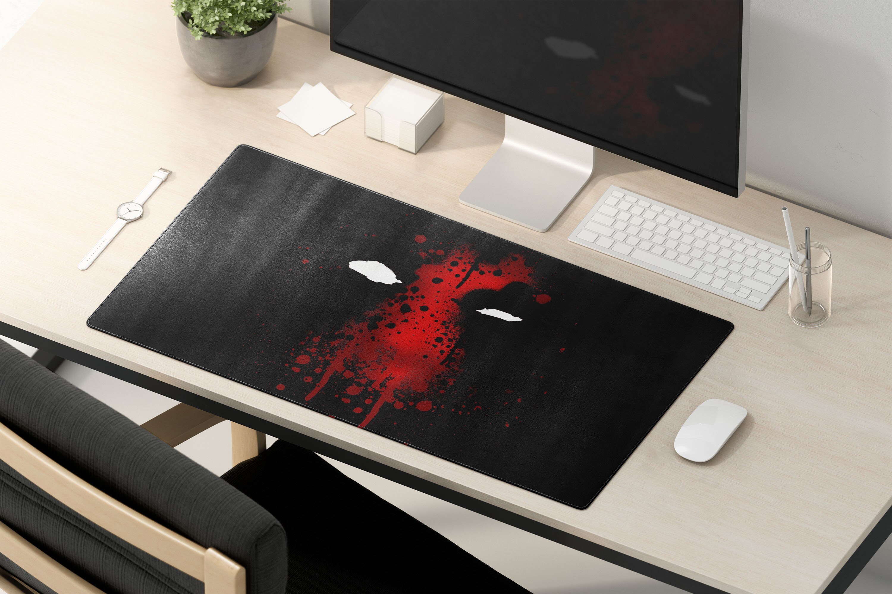 Deadpool Desk Mat Deadpool Mouse Pad Deadpool Extra Large - Etsy UK