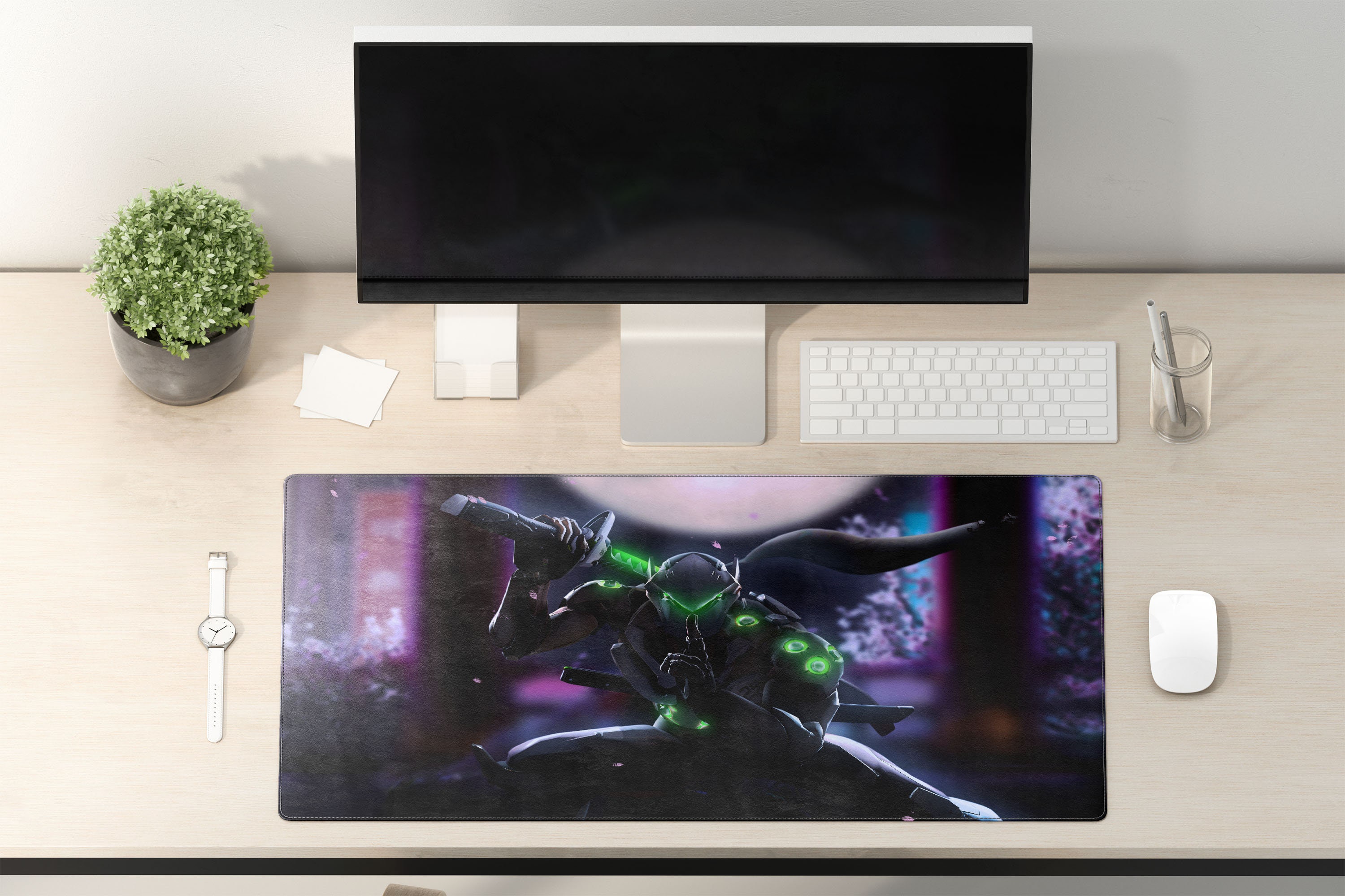 Genji Gaming Mouse Pad Genji Large Gaming Mouse Mat Genji - Etsy UK