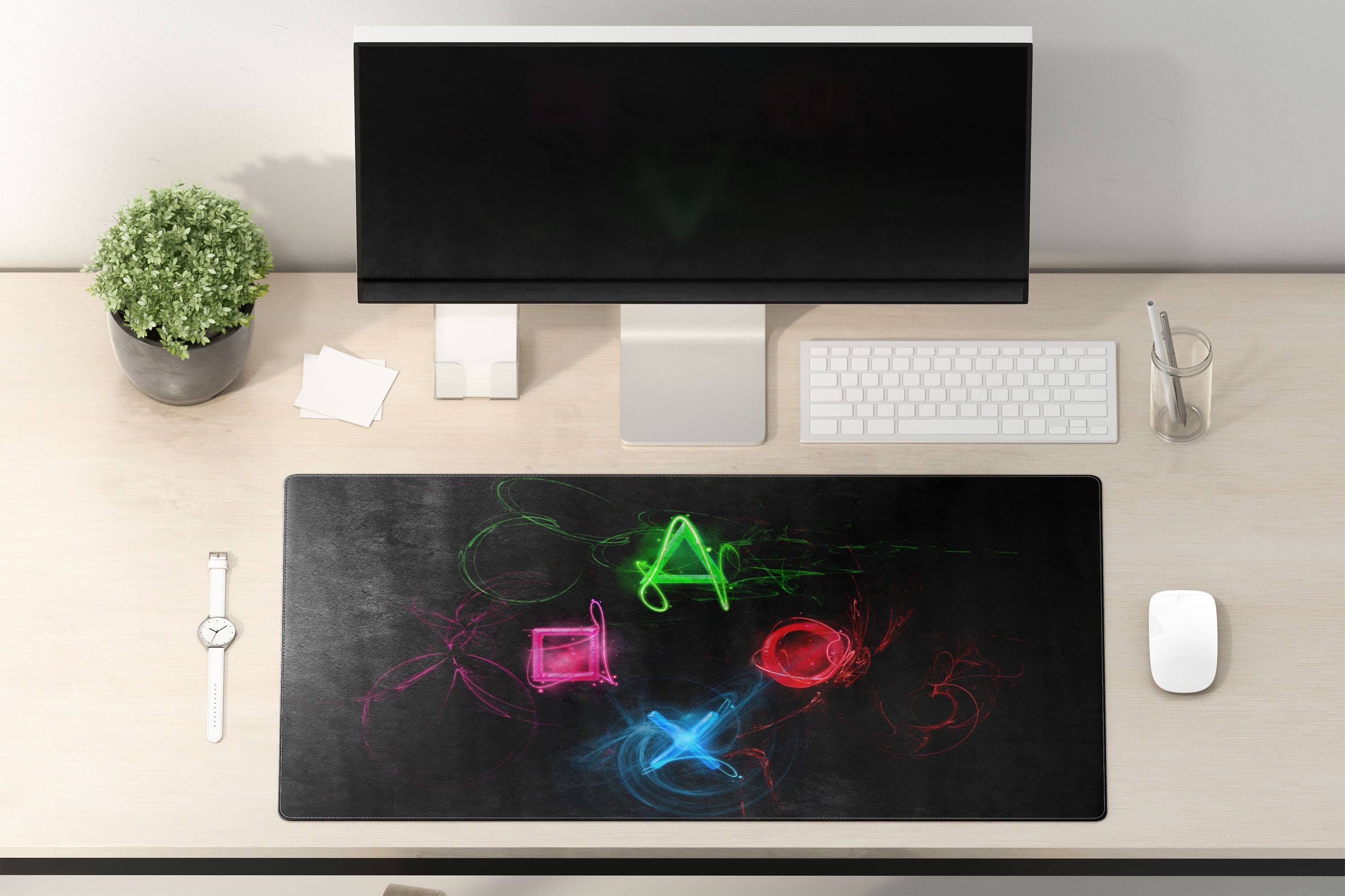 PlayStation Gaming Mouse Pad Large Gaming Mouse Mat | Etsy