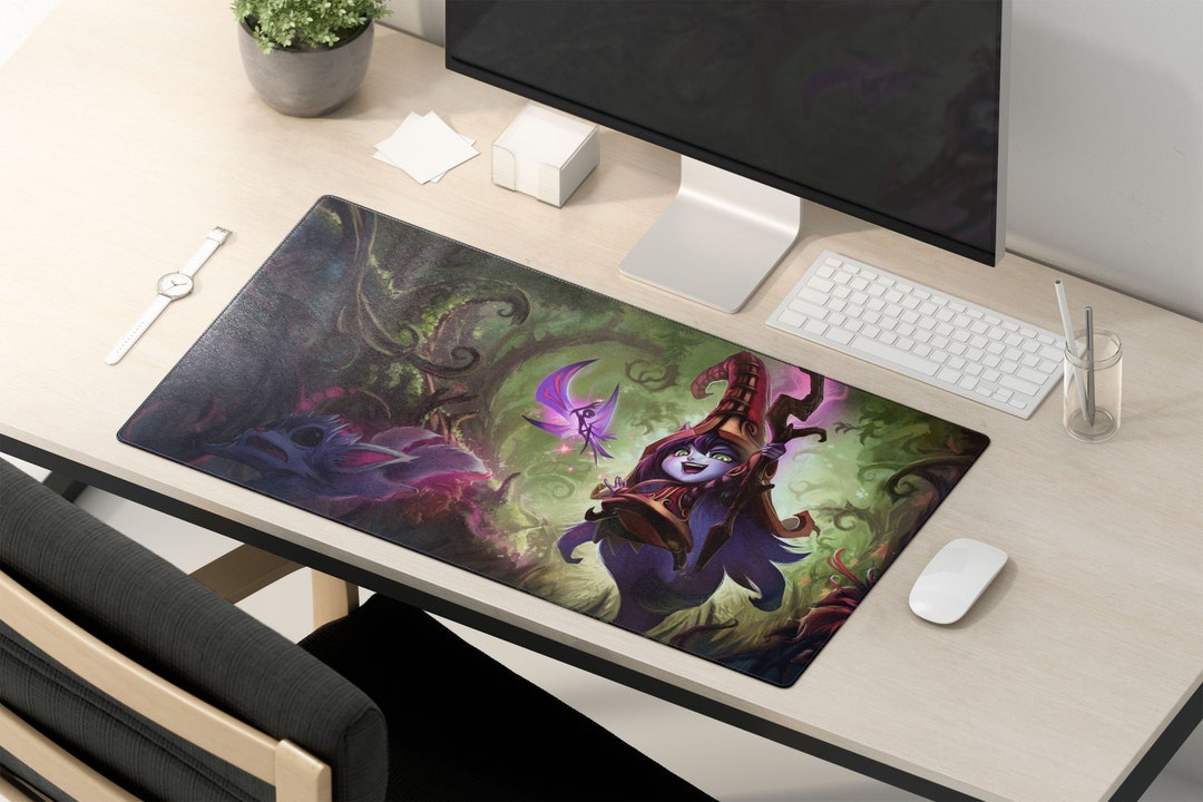 Lulu Lol ALL SKINS Gaming Mouse Pad Lulu Lol Large Gaming Mouse Mat ...