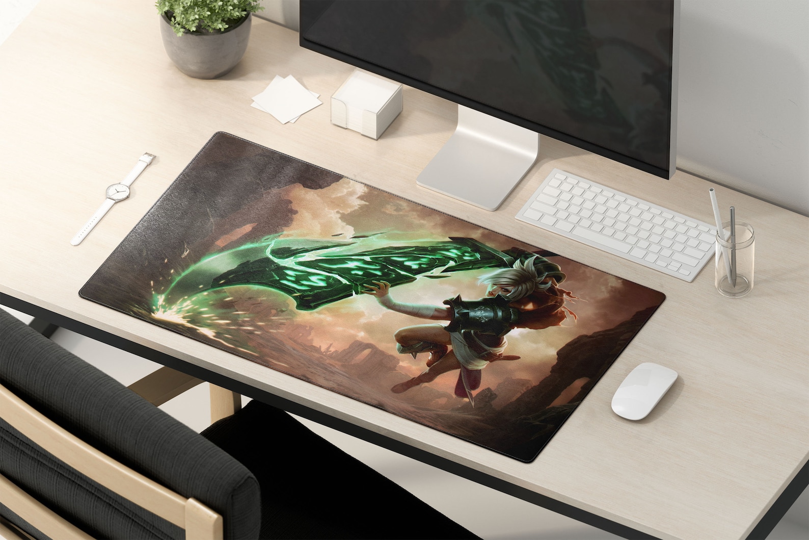 Riven Lol ALL SKINS Gaming Mouse Pad Riven Large Gaming - Etsy