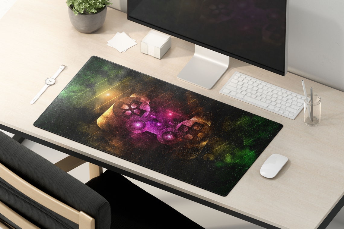 Playstation Controller Desk Mat Playstation Gaming Large - Etsy Canada