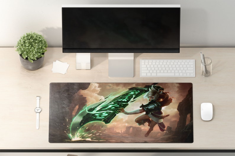 Riven Lol ALL SKINS Gaming Mouse Pad Riven Large Gaming - Etsy