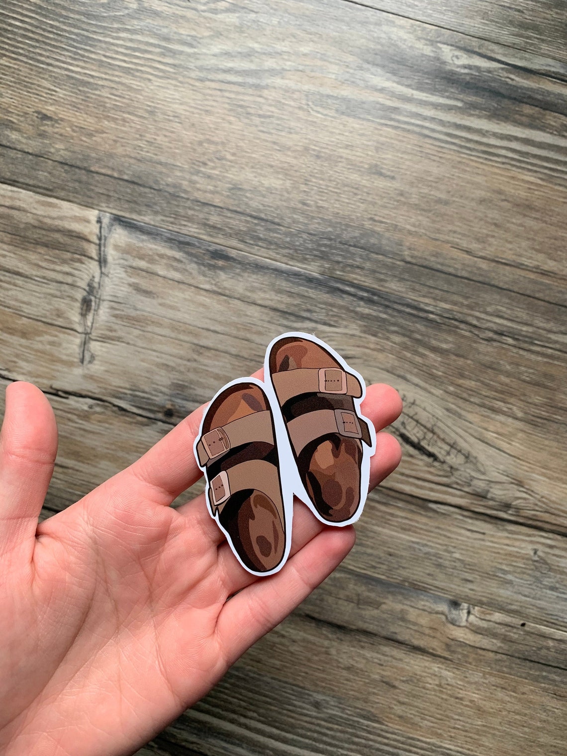 Birks Vinyl Sticker Birkenstock Shoes - Etsy