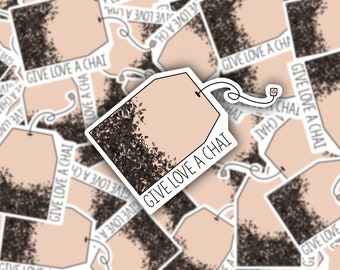 Chai Tea Sticker | Etsy