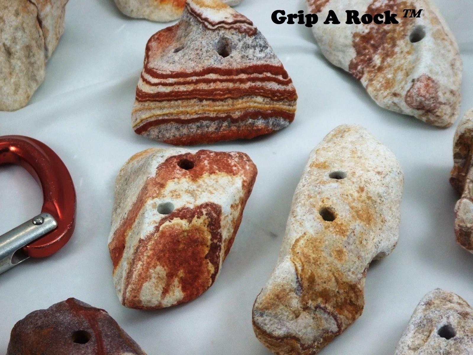 20 Rock Climbing Holds - Real Rock! - Etsy