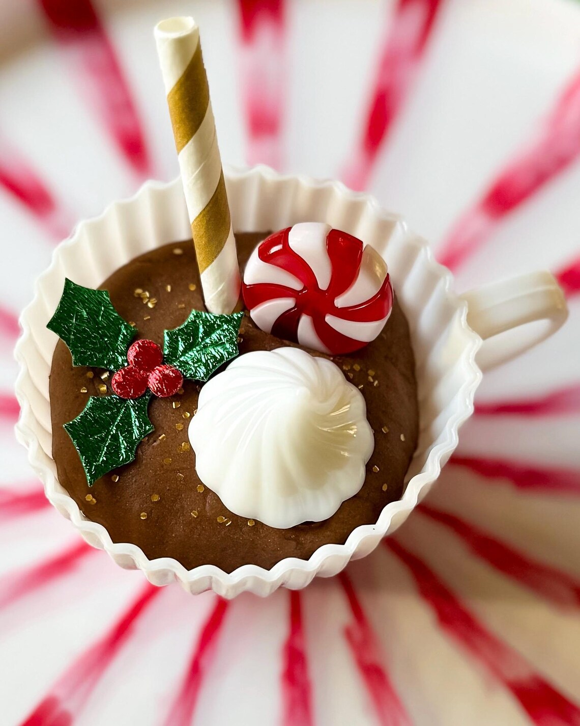 Hot Cocoa Play Dough Kit Hot Chocolate Pretend Play Kit - Etsy