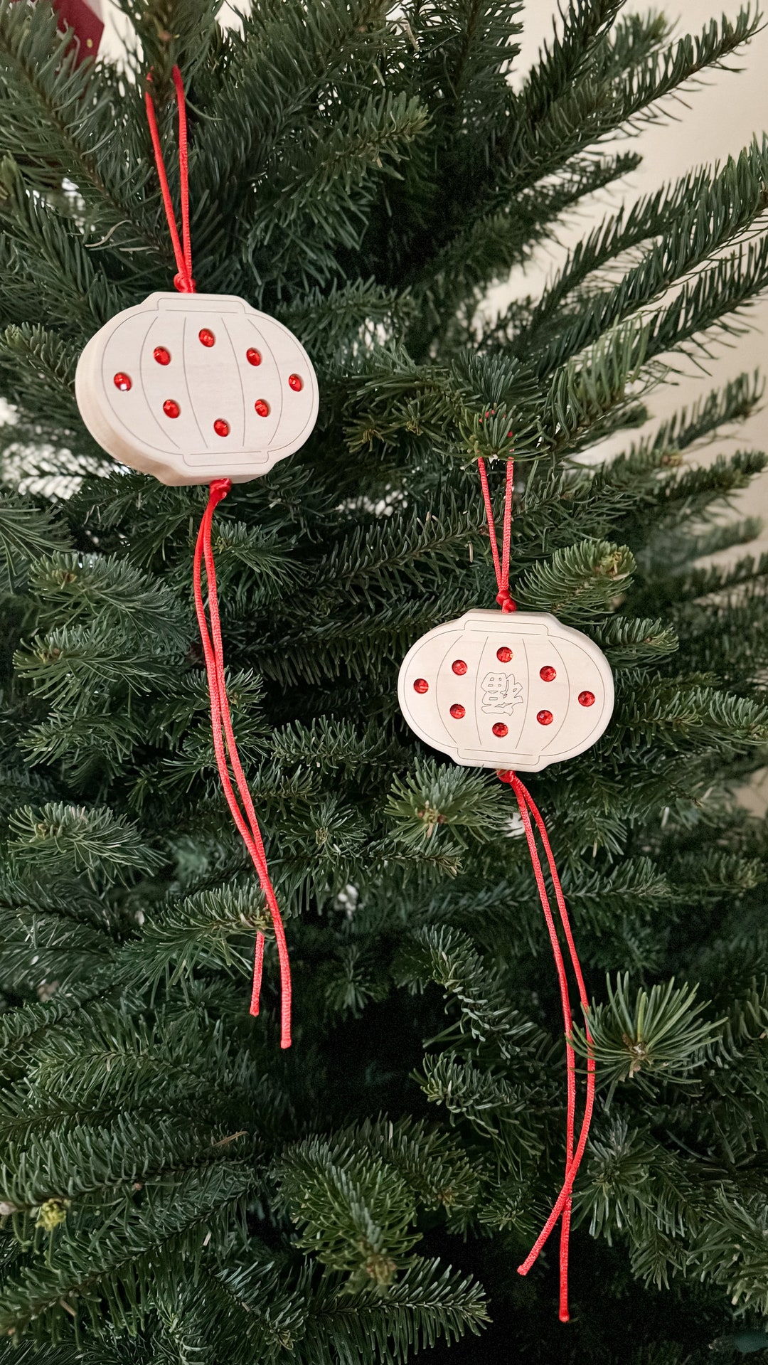 Lunar New Year Wooden Gem Block - Etsy