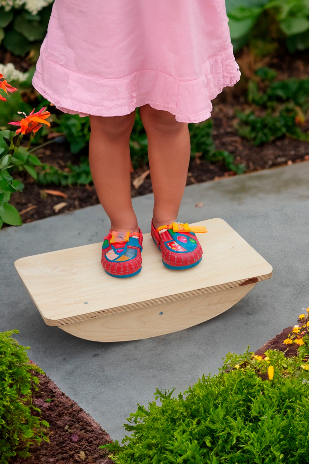 Wooden Balance Board for Children - Etsy