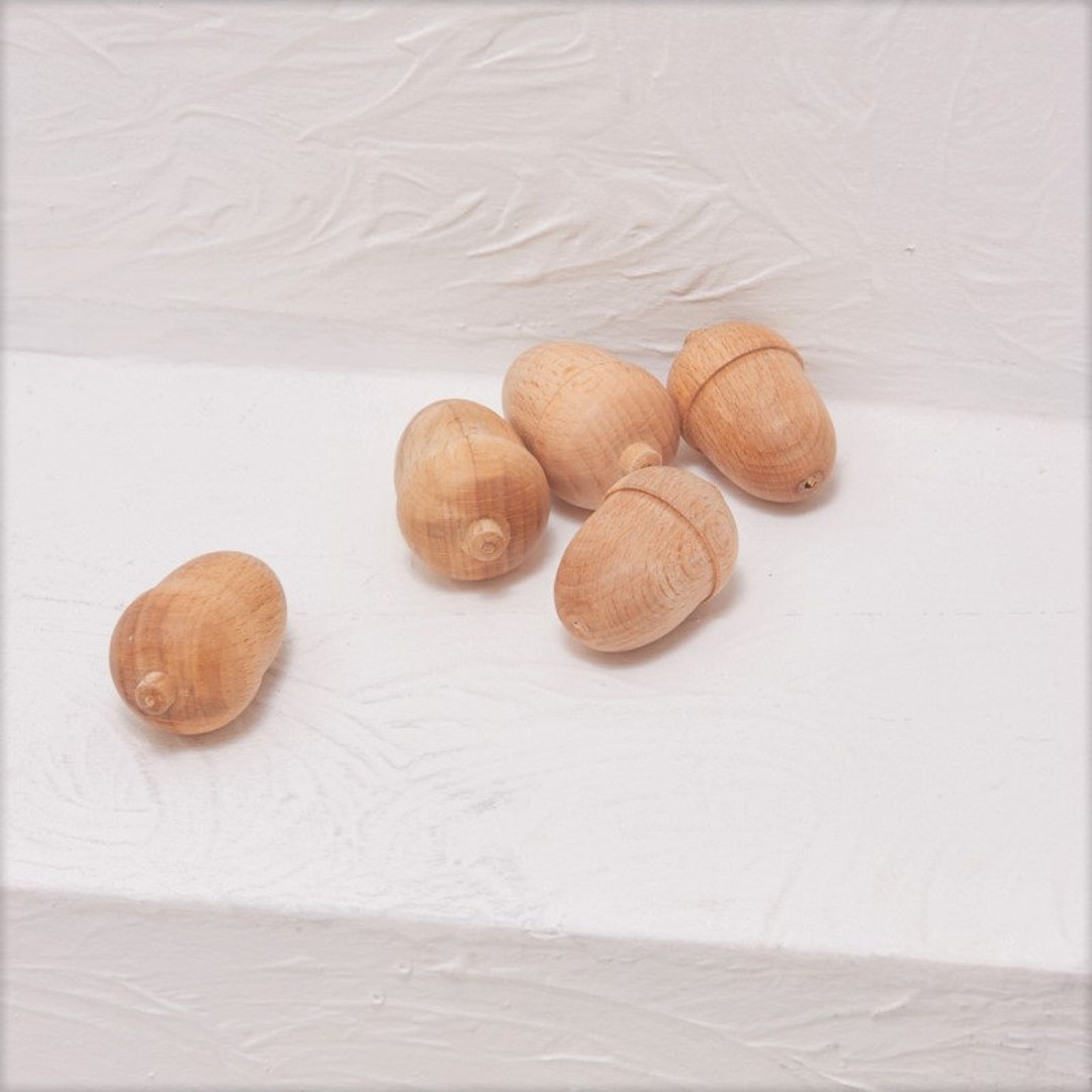 Montessori Acorn Counting Toy, Pre-school Education, Antibacterial Toy ...