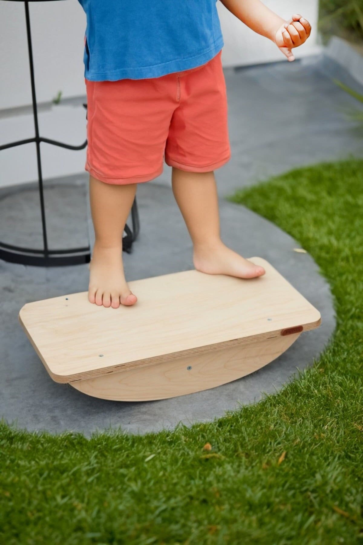 Wooden Balance Board for Children - Etsy