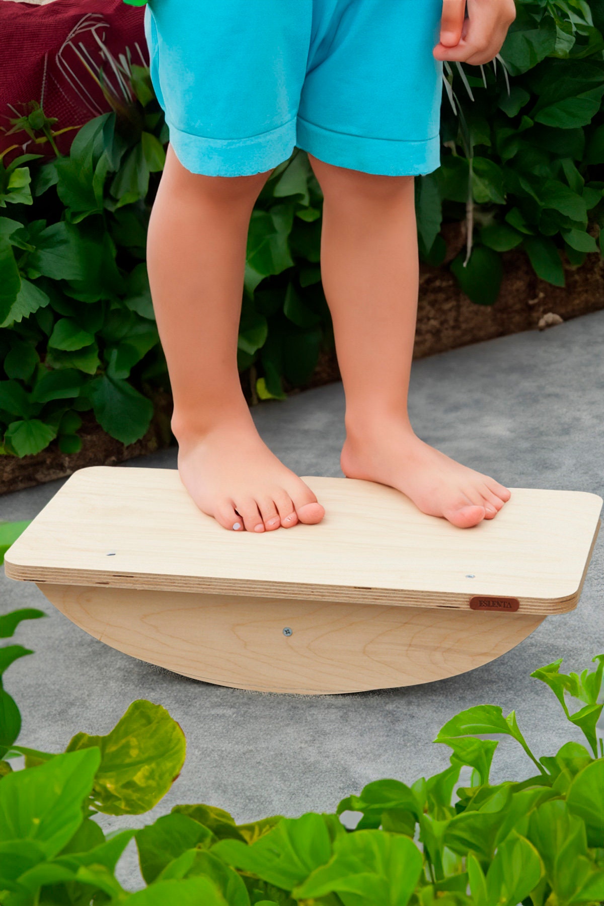Wooden Balance Board for Children - Etsy