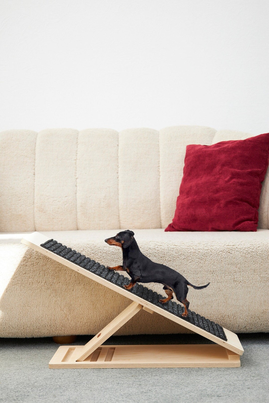 Adjustable Disassembled Wooden Dog Climbing Ramp Black - Etsy