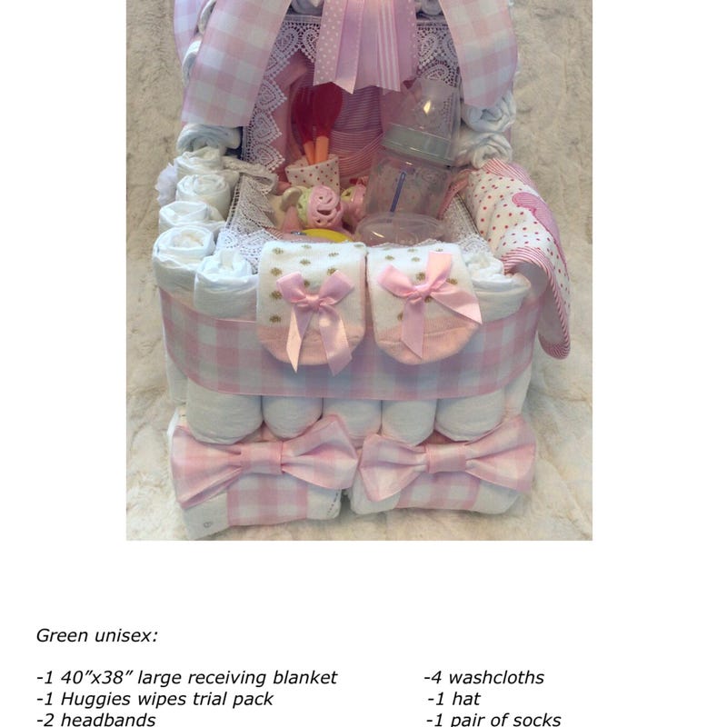 Stroller Diaper Cake - Etsy