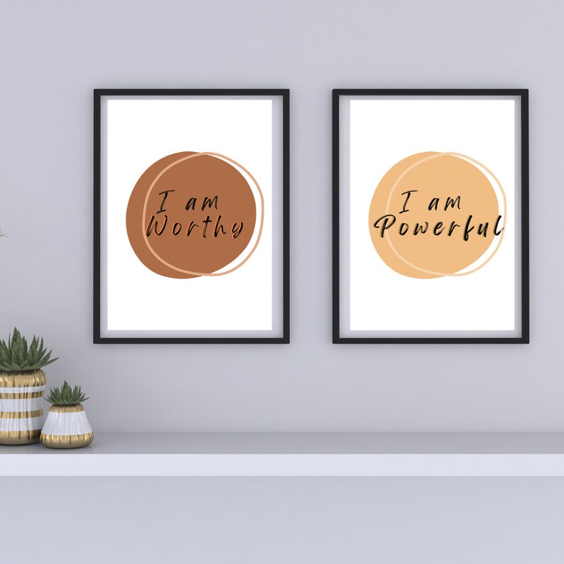 Printable Daily Positive Affirmations for Manifesting ALL 4 | Digital ...