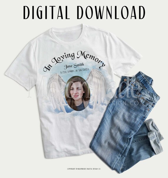 In Loving Memory Memorial Design PNG Sublimation Design - Etsy