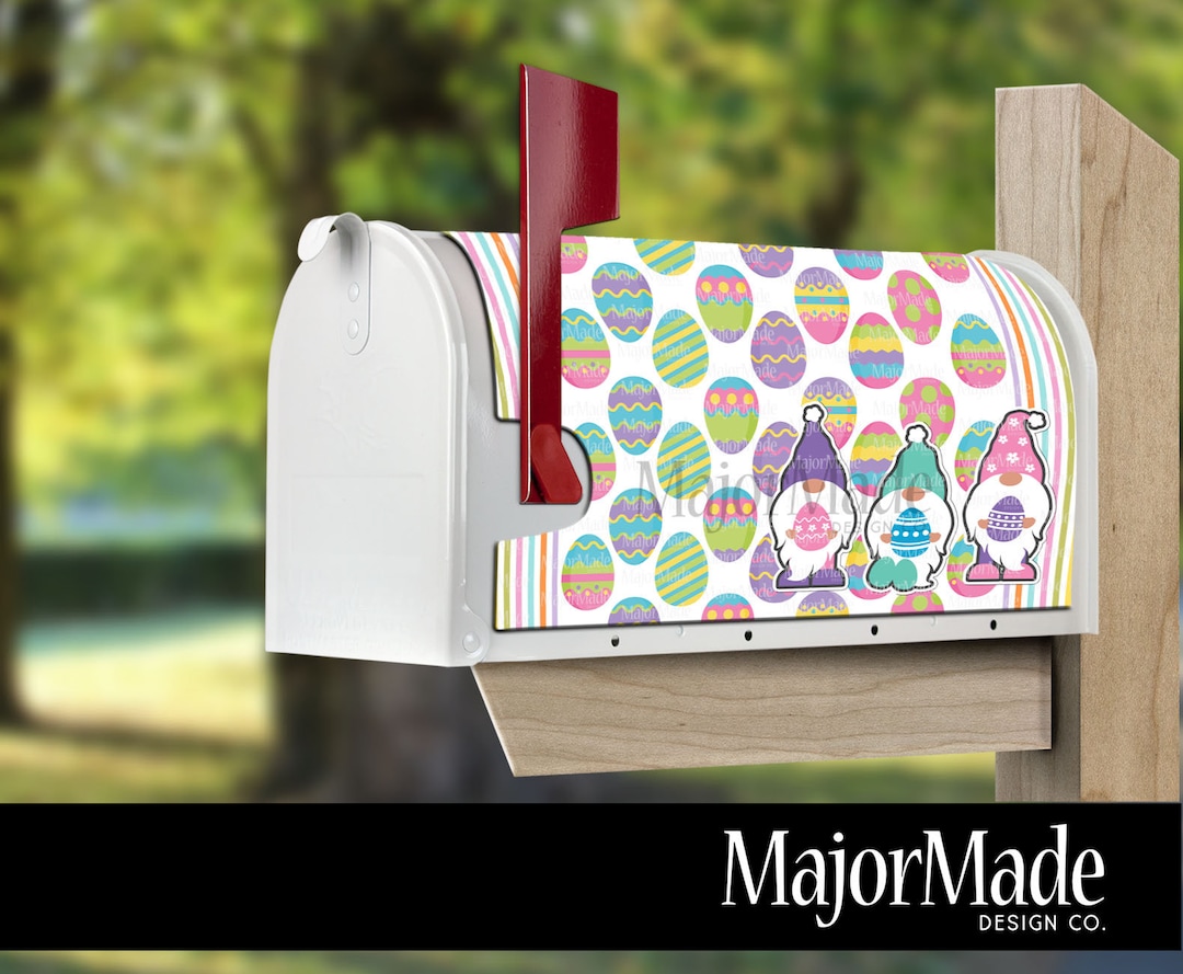 Easter Gnome | Mailbox Cover Design | PNG | Sublimation Design ...