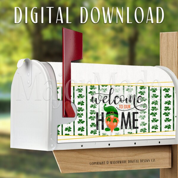 Mailbox Cover Template - Etsy