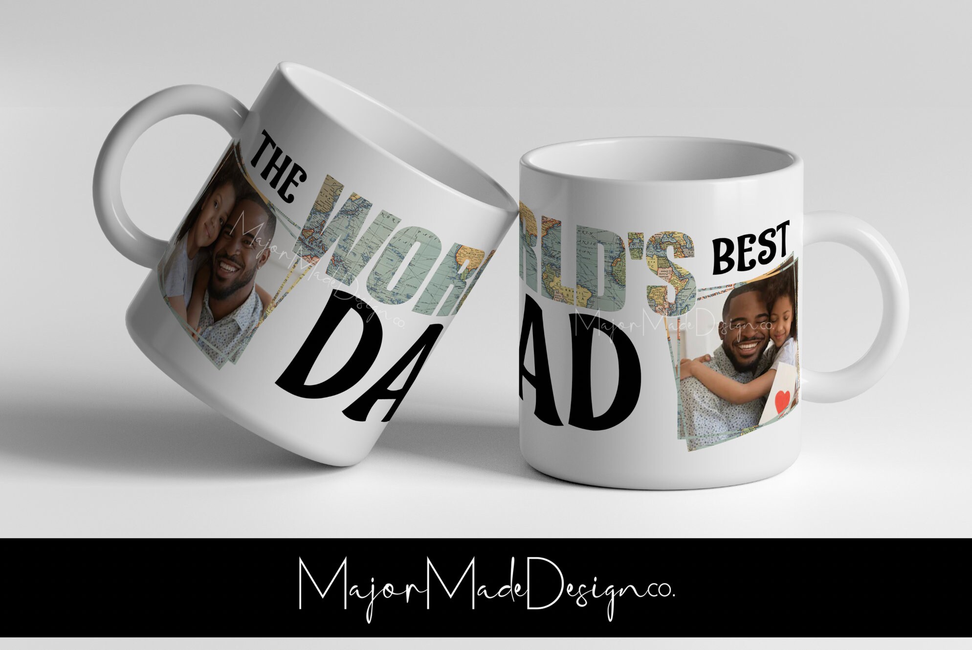 Worlds Best Dad Mug Design PNG Sublimation Design | Etsy